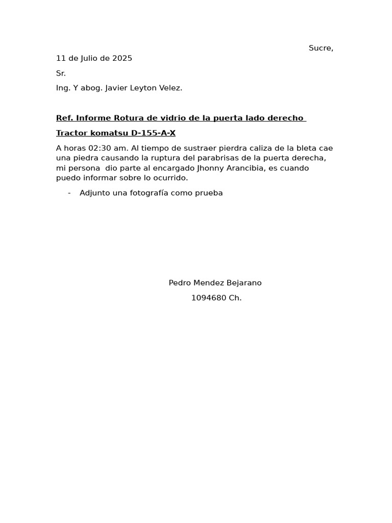 Carta Papá Pi | PDF