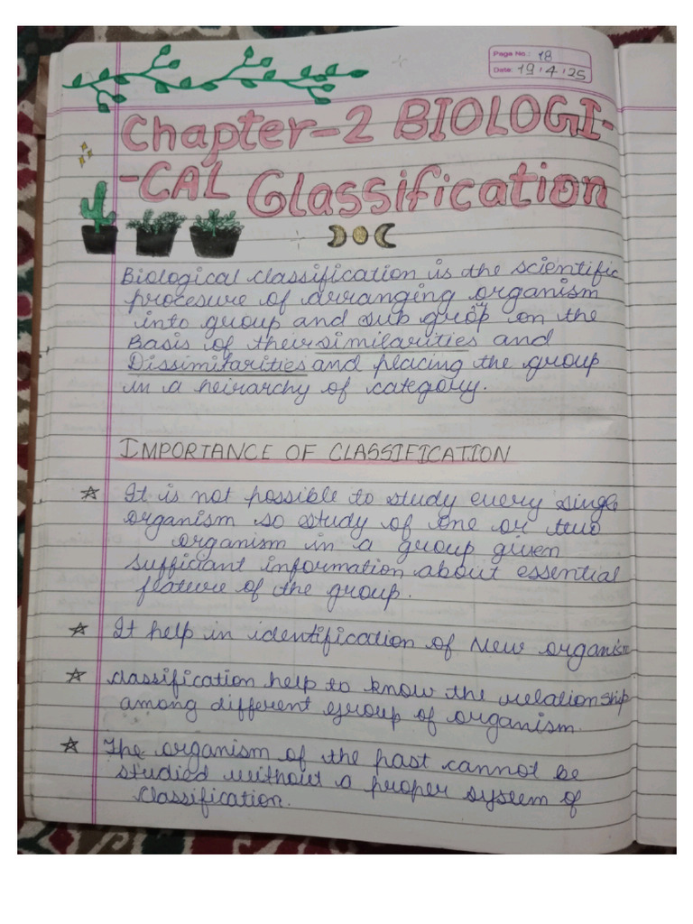 Biology (CHAP 2 Biological Classification) | PDF