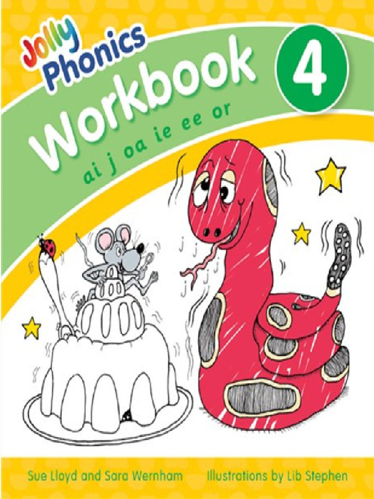 Jolly Phonics WB 4 PDF | PDF