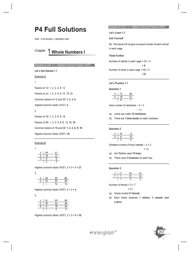P4 EPSS Revised 2024 Full Solution | PDF