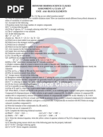 Chem-12 Pyq - D F Block | PDF | Transition Metals | Manganese