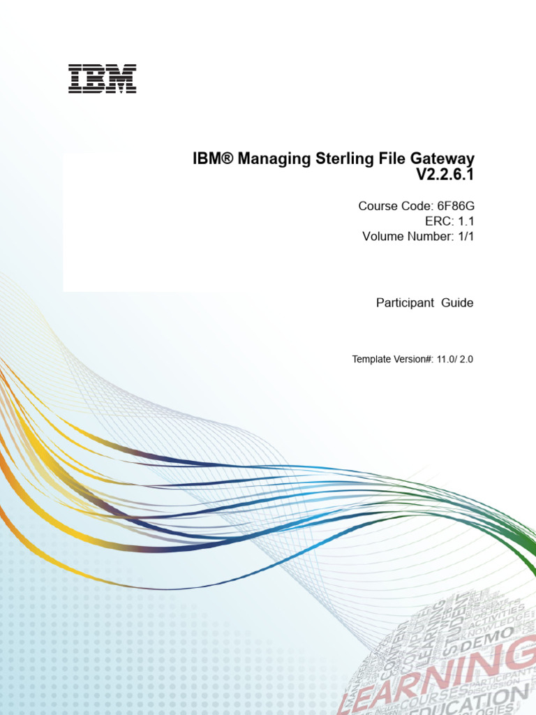 IBM Managing Sterling File Gateway (StudentGuide) | PDF | Computer File ...