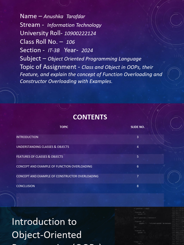 Anushka Tarafdar-3 | PDF | Object Oriented Programming | Method (Computer Programming)