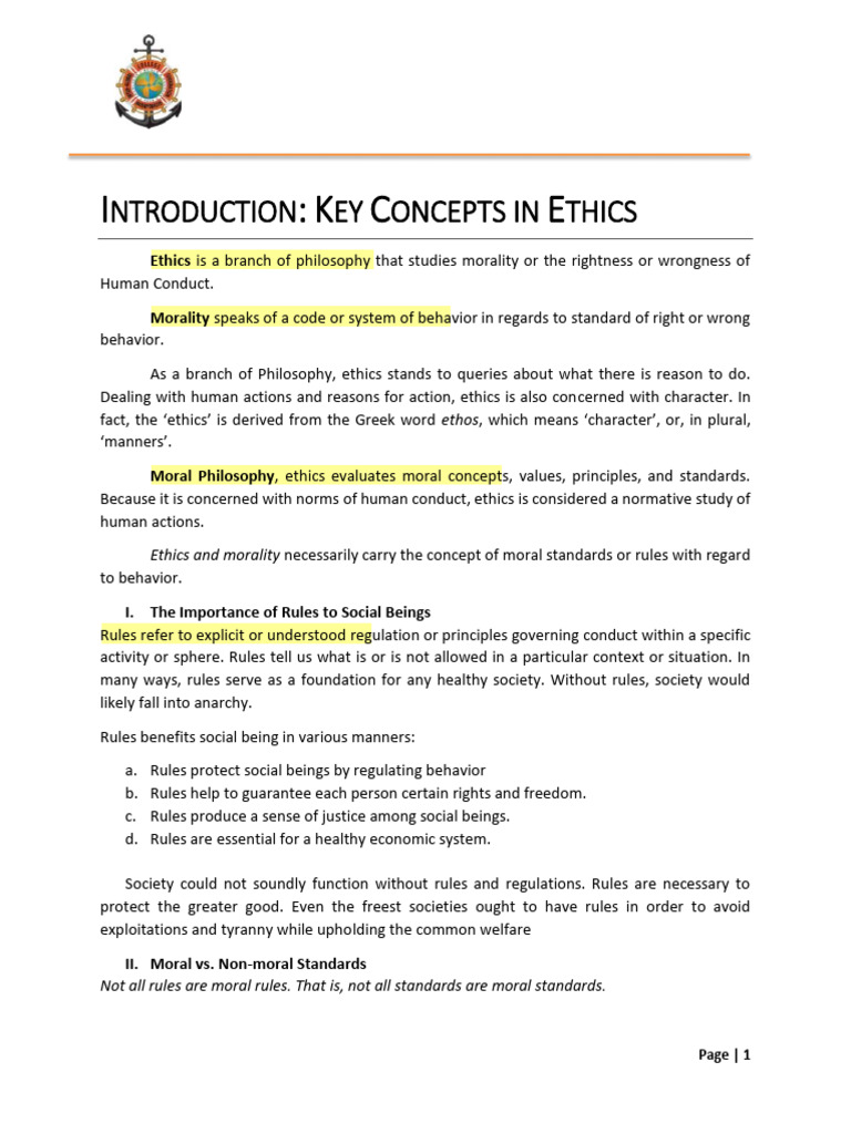 Understanding Ethics and Morality | PDF | Morality | Reason