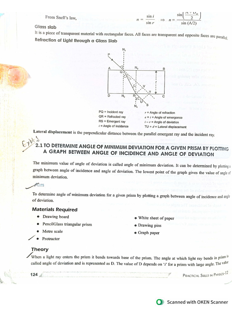 Physics Practical 1-6 | PDF