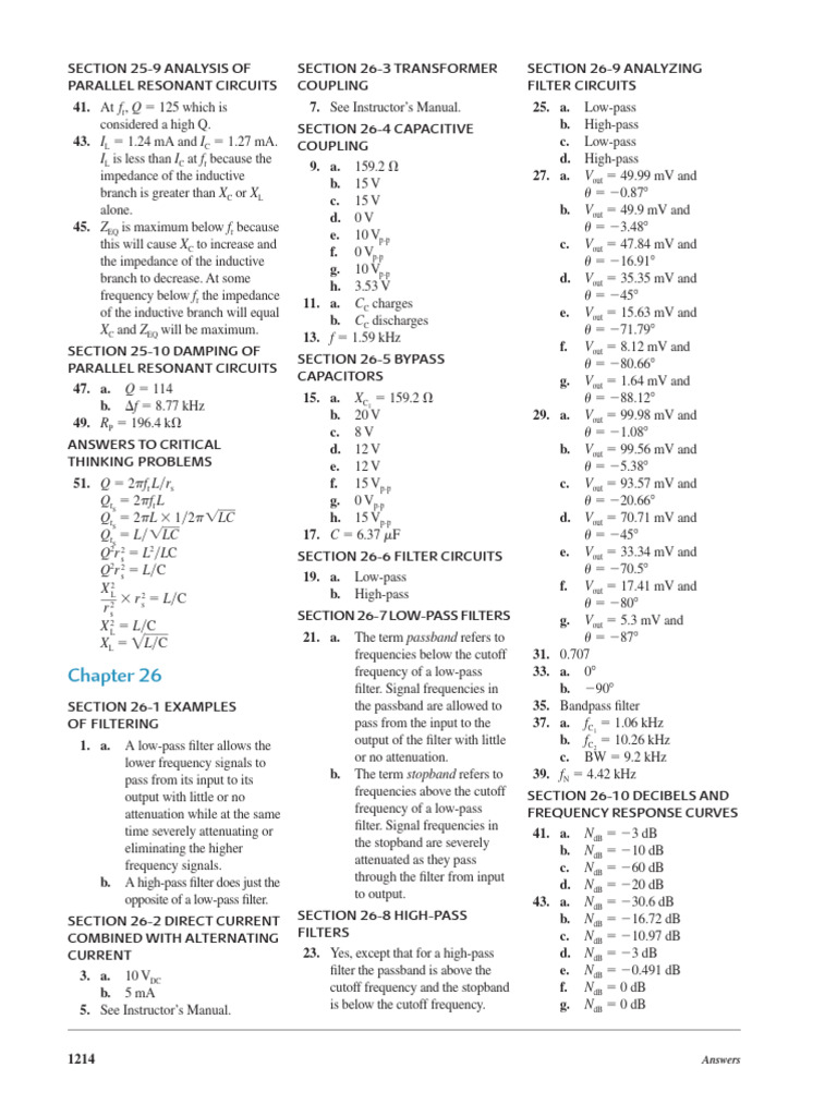 Analysis of Parallel Resonant Circuits | PDF | Low Pass Filter | Amplifier