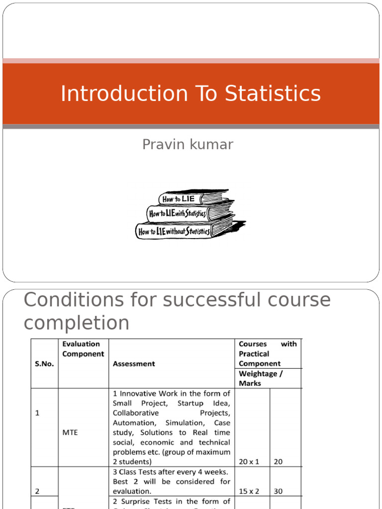 Introduction To Statistics | PDF | Level Of Measurement | Statistics