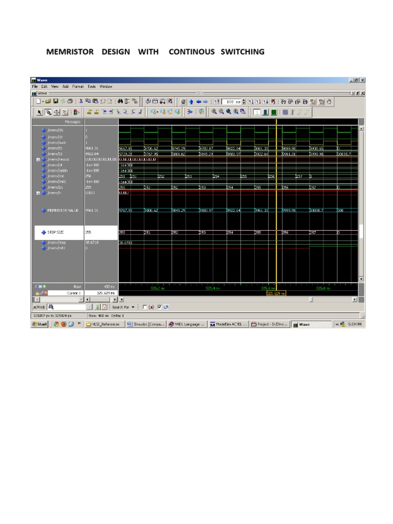 Memristor Design: Continuous Switching | PDF