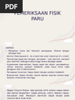 Karakteristik Bunyi Perkusi Dada | PDF | Sains & Matematika