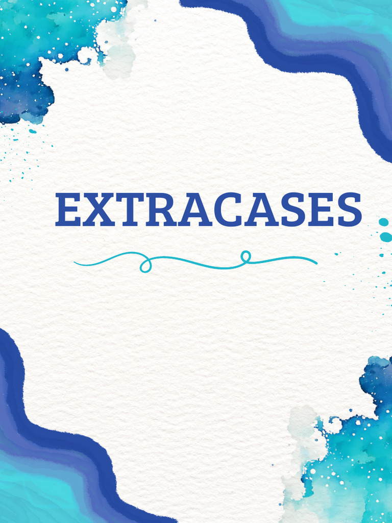 Documento A4 Portada Carátula de Proyecto de Arte y Creatividad Acuarelas Orgánico Azul y ...