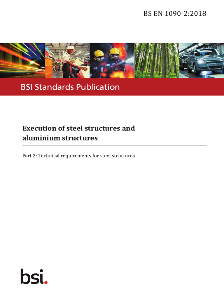 EN 1090-2:2018 Steel Structures Standard | PDF | Rivet | Welding