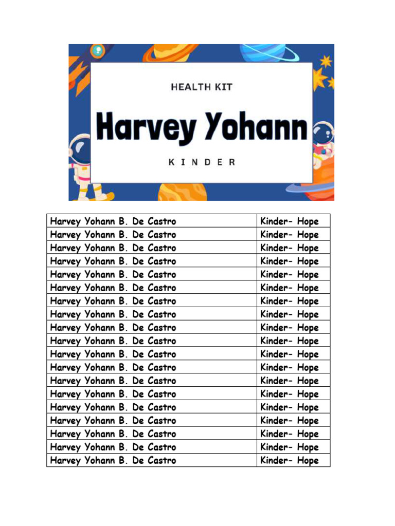 Health Kit | PDF