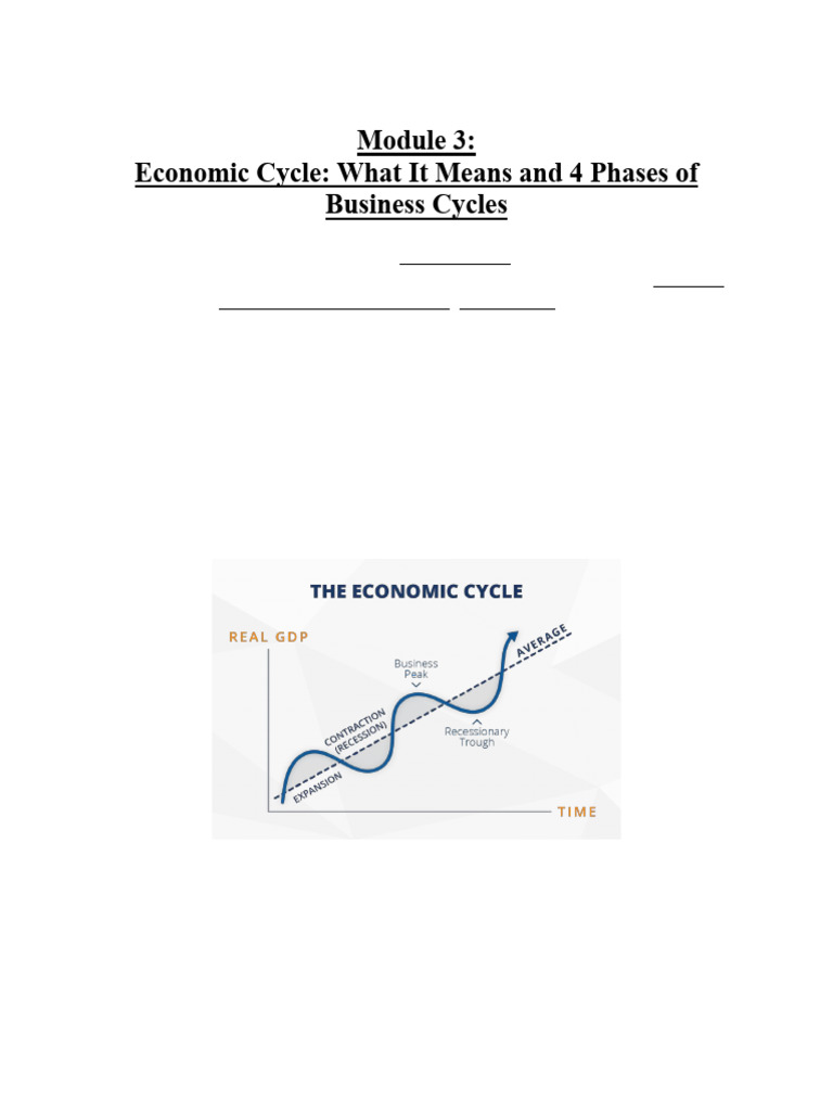 Understanding Economic Cycle Phases | PDF | Recession | Business Cycle