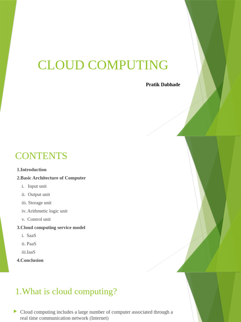 Cloud Computing | PDF