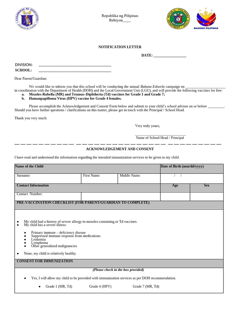 Official SBI Consent - Waiver FormDOWNLOAD A | PDF