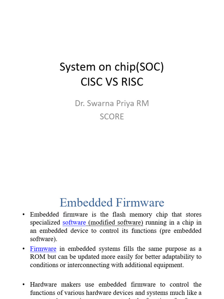 3-CISC and RISC Architectures-25-07-2024 | PDF | Central Processing Unit | System On A Chip