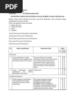 LK 2 - Instrumen Umpan Balik | PDF