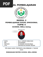 Jurnal Pembelajaran - Pembelajaran Sosial Emosional (School Well Being) | PDF