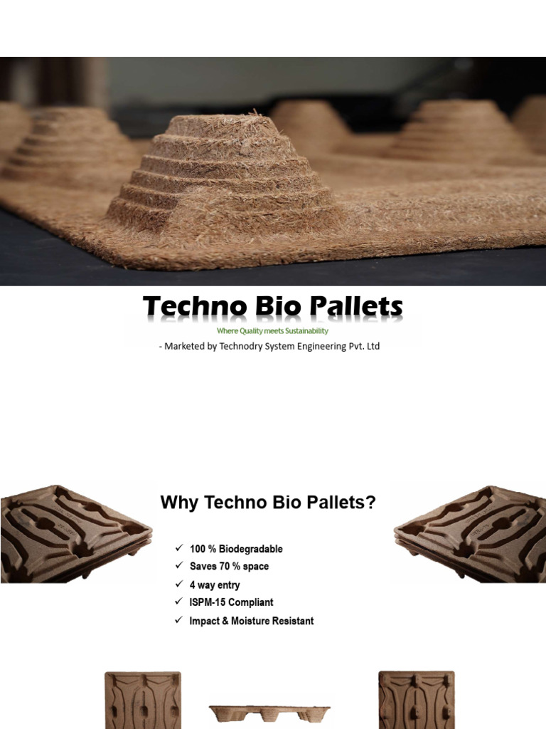 Techno Bio Pallets PDF | PDF