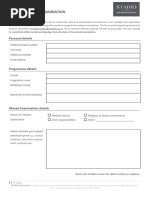 STADIO Programme Application Form | PDF | Breach Of Contract | Fee