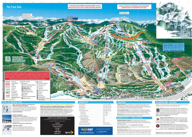 Vail Frontside Trail Map | PDF