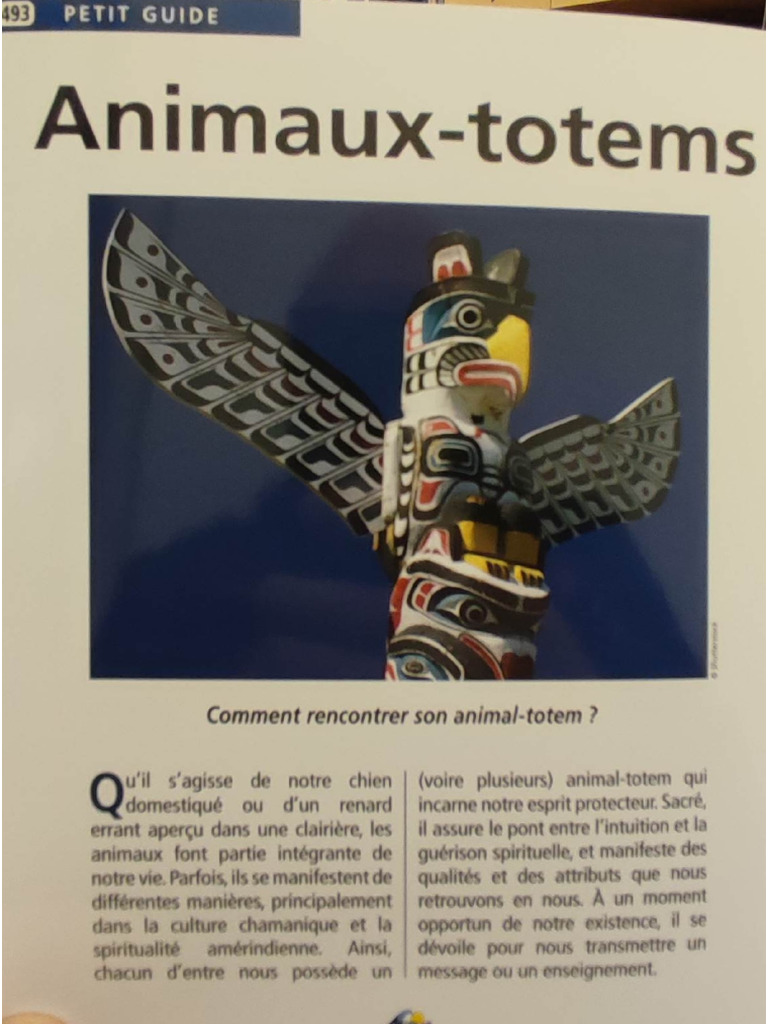 Animaux Totem | PDF