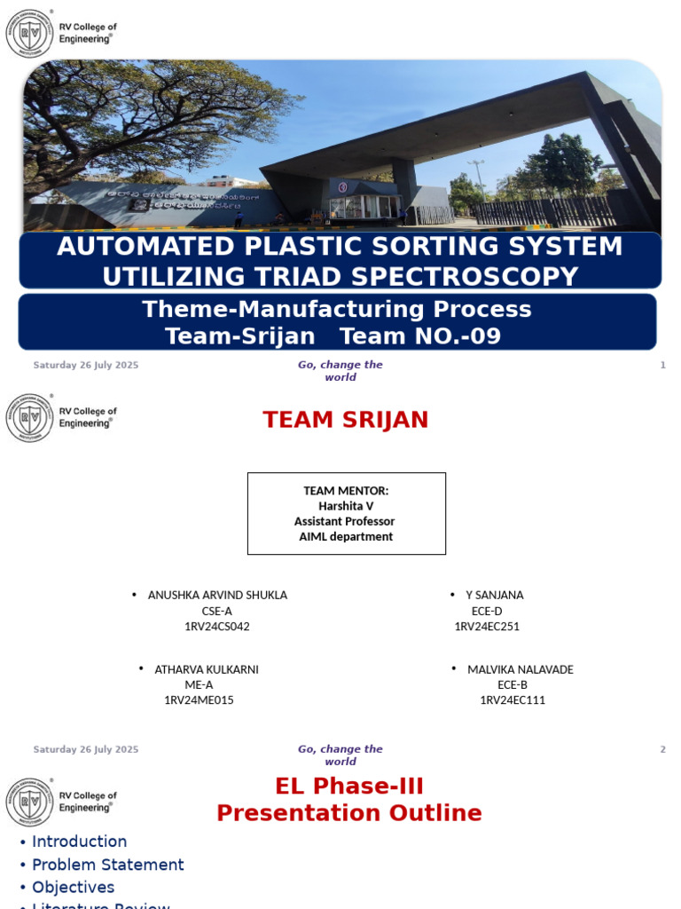 Experiential Learning Phase - III | PDF | Infrared | Recycling