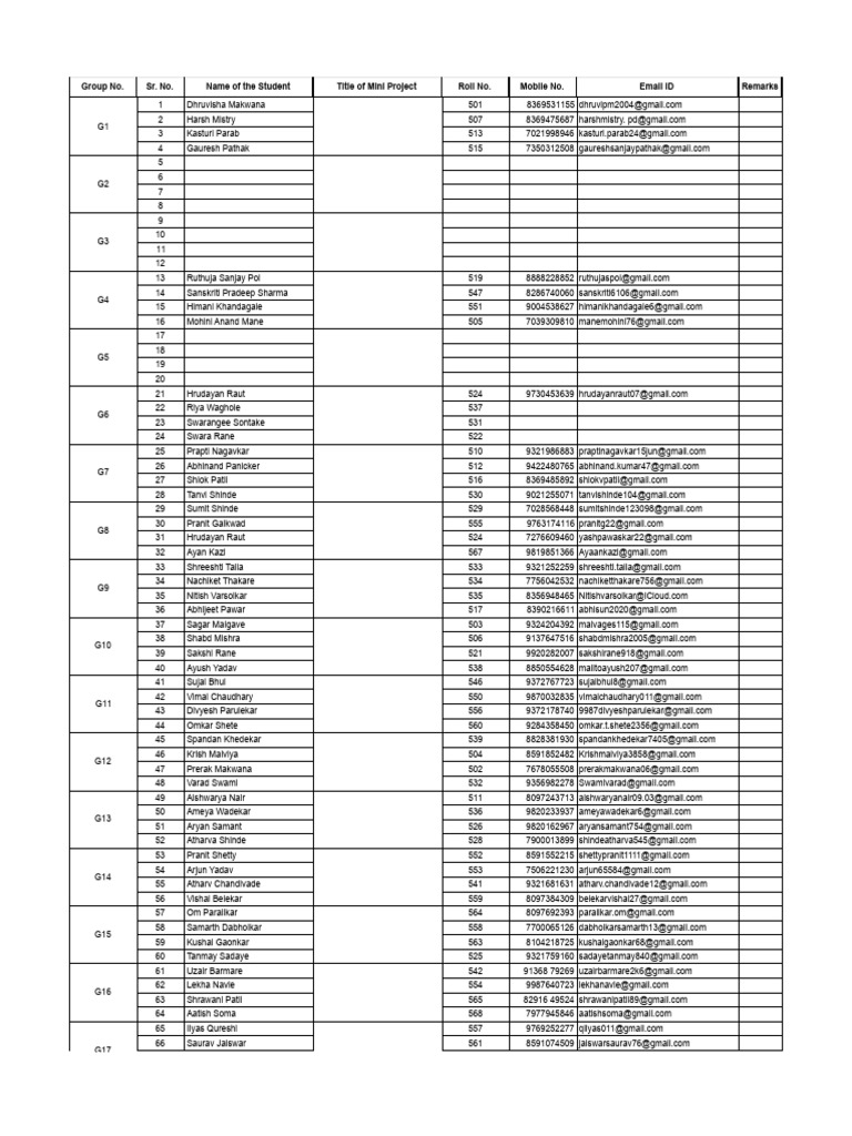 Mini Project Sem V 2025 26 | PDF