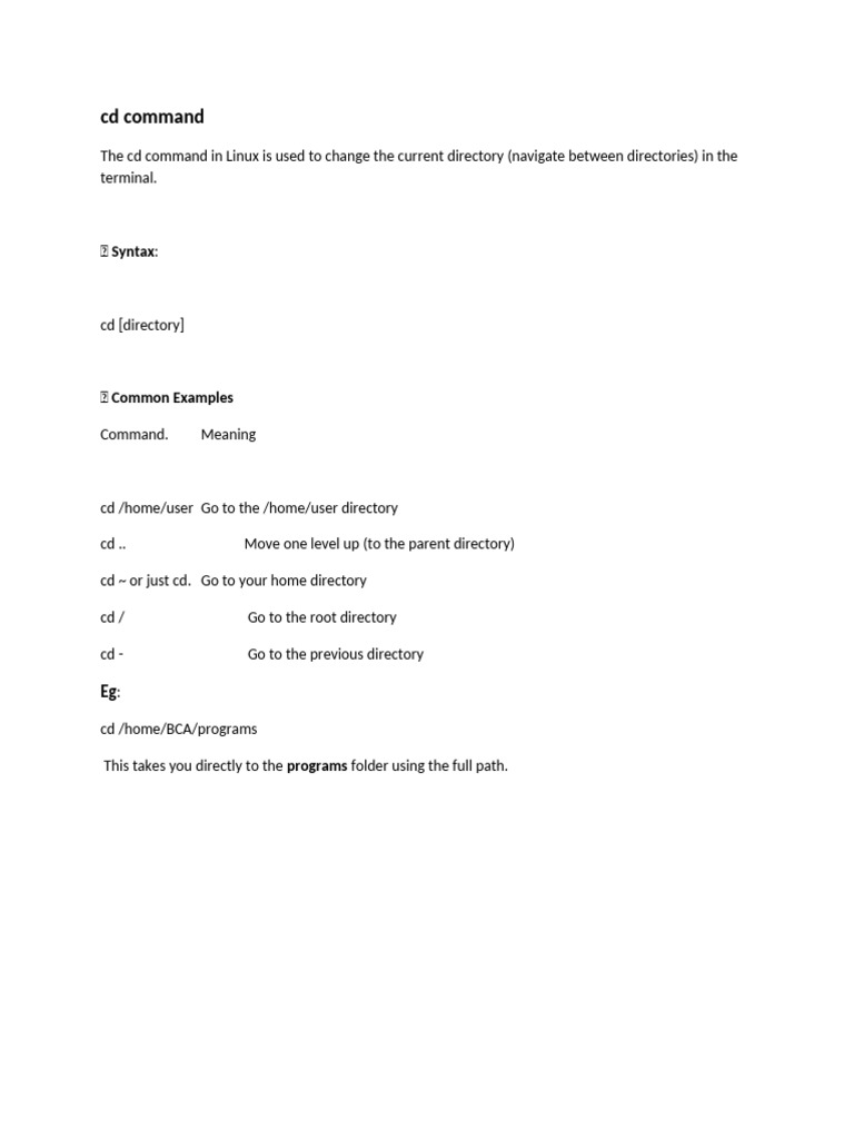 CD Command-WPS Office | PDF