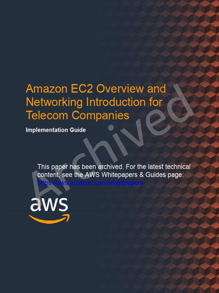 Amazon Ec2 Networking For Telecom | PDF | Computer Network | Cloud Computing