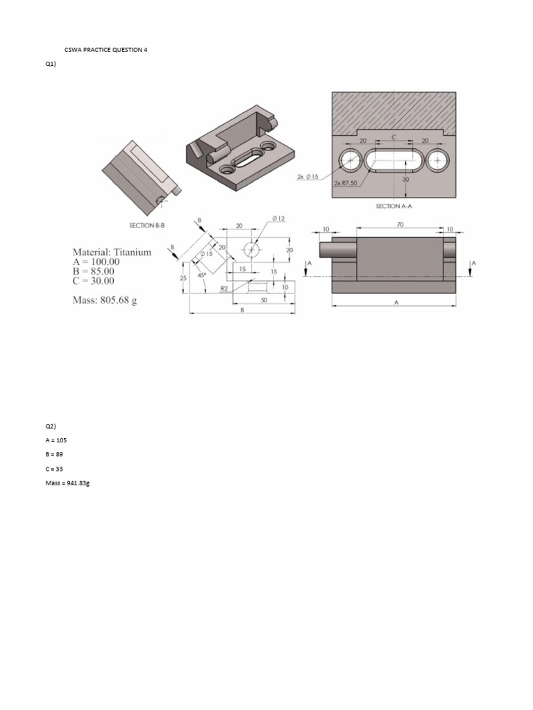 Cswa Practice Question 4 | PDF