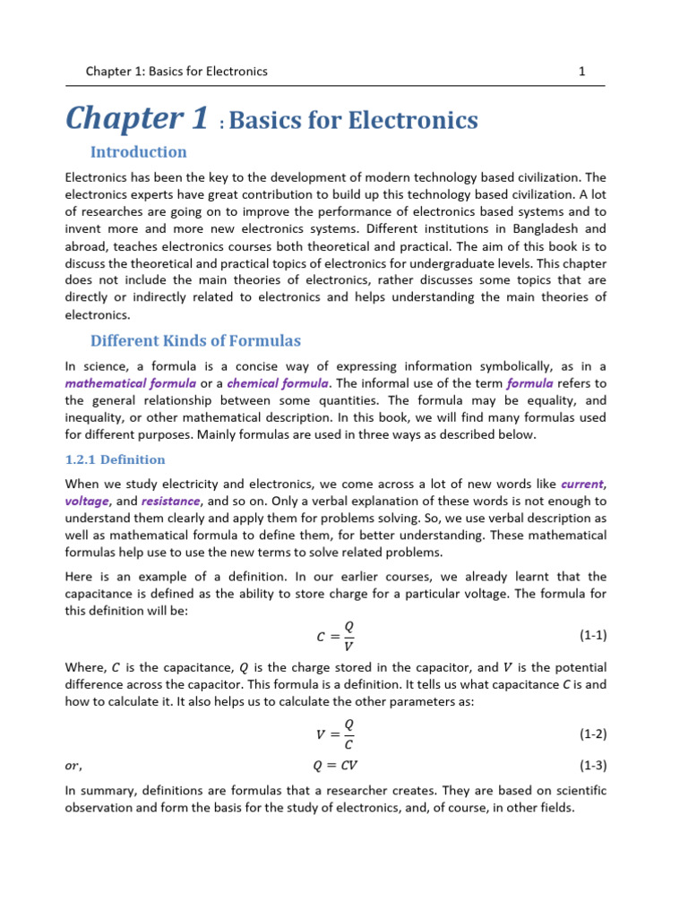 Understanding Electronics Basics | PDF | Inductance | Capacitance