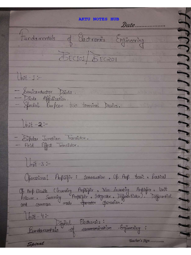Electronics 1 | PDF