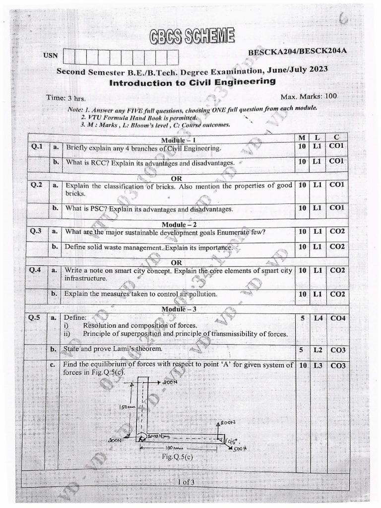 Icebesck104a QP Solution. 2023 | PDF