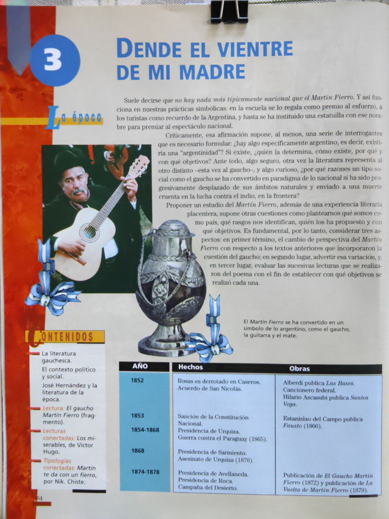 Teoría. Dende El Vientre de Mi Madre | PDF