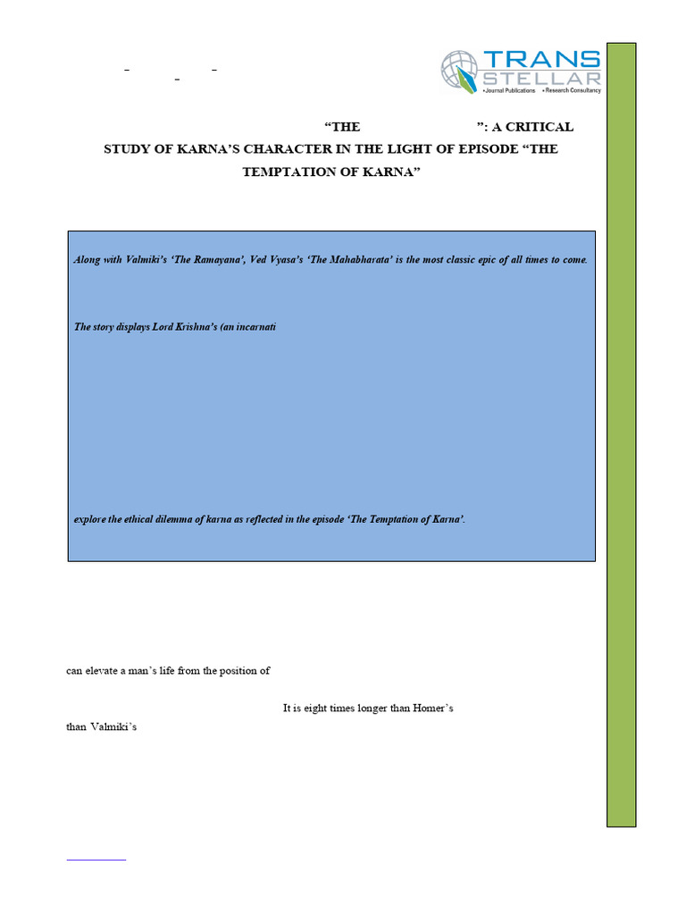 1758571st Sem Study Material by SMT Kanika Chanda | PDF | Kurukshetra | Hindu Mythology