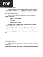 Attendance Management System Project Report | PDF | Employment | Human ...