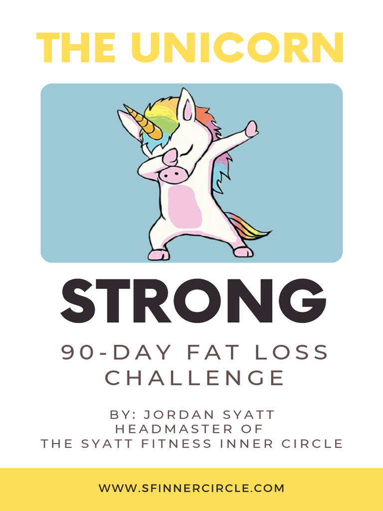 Unicorn Strong 90-Day Challenge Guide | PDF | Weight Training ...