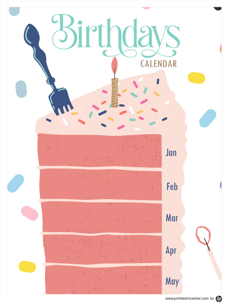 Birthday Calendar | PDF