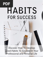 Goal Setting & Personal Growth Workbook | PDF | Habits | Motivation