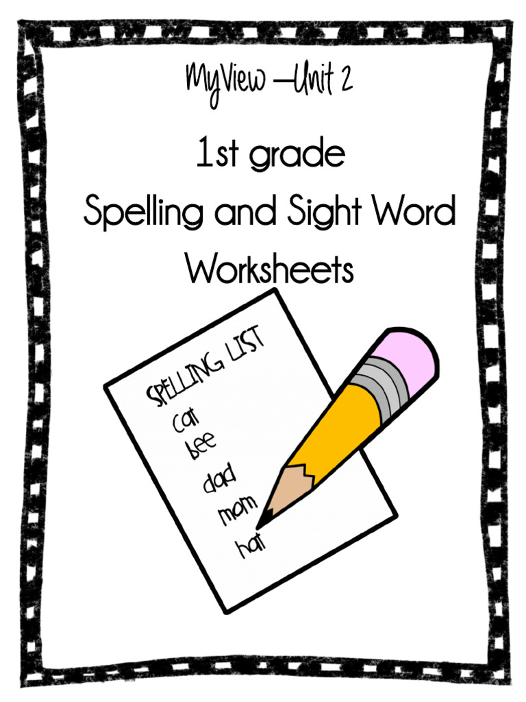 1st Grade Unit 2 Week 1 Worksheets | PDF