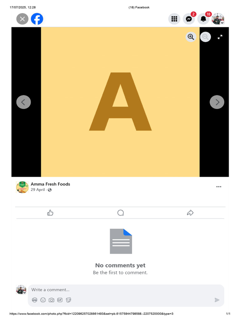 Facebook Post No.1 | PDF