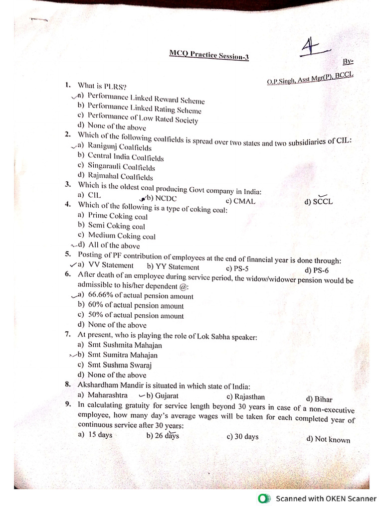 Study Material 3 | PDF