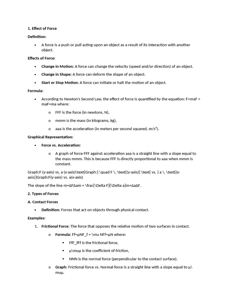 Tinku Badmosh Ki Badmosh Notes - Aduu Suii Kys | PDF | Force | Acceleration