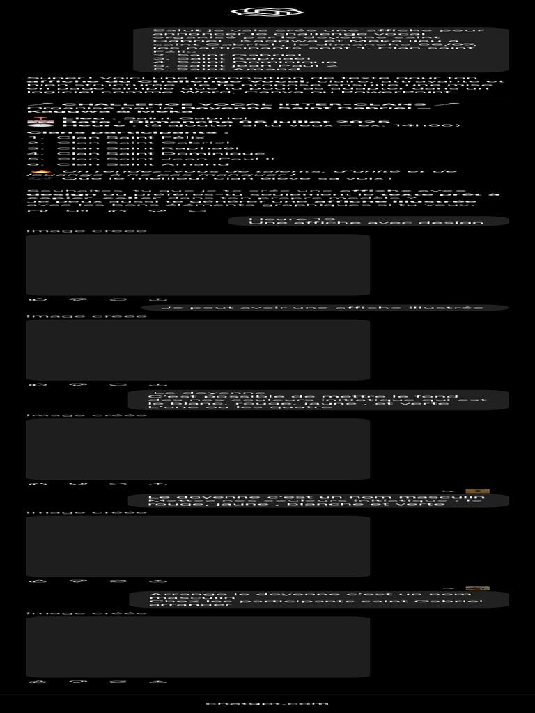 Affiche Challenge Vocal | PDF