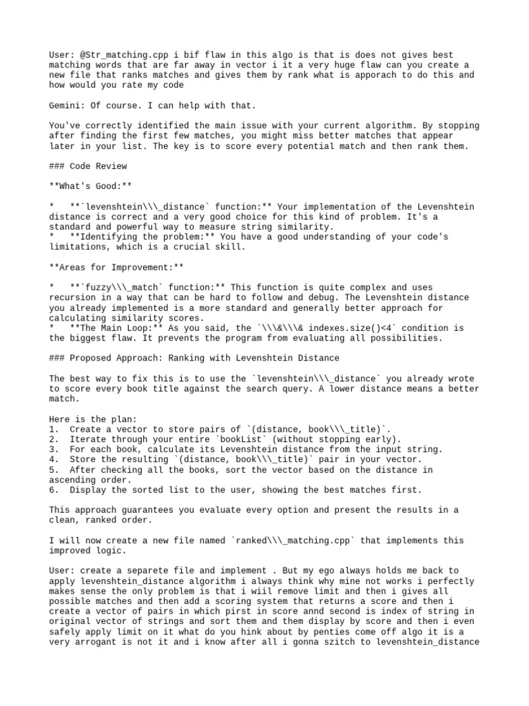 CPP String Matching Algorithms | PDF | Algorithms | Computer Programming