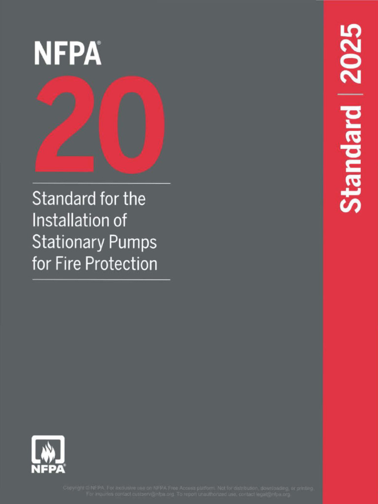 Nfpa 20 | PDF | Patent | Pump