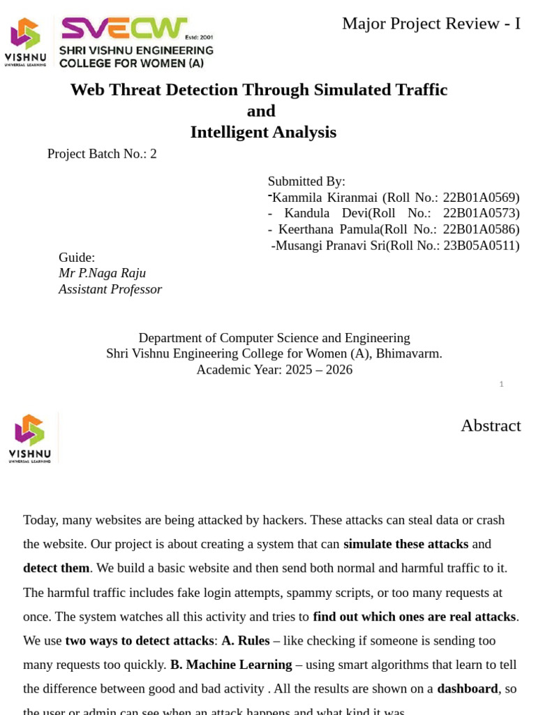 Major Project Review 1 | PDF | Machine Learning | Computing