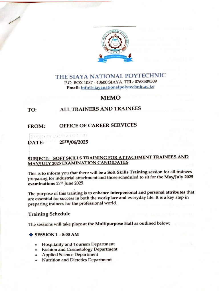 Soft Skills Memo | PDF