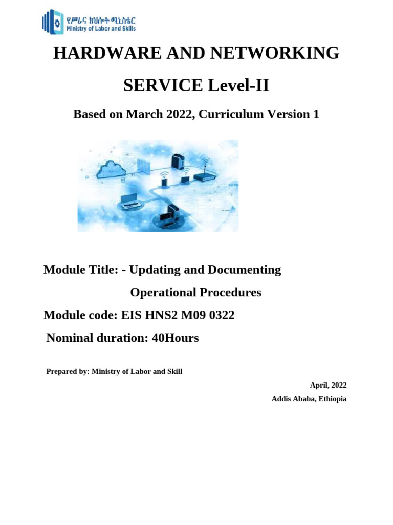 Updating Operational Procedures Guide | PDF | Documentation | Software